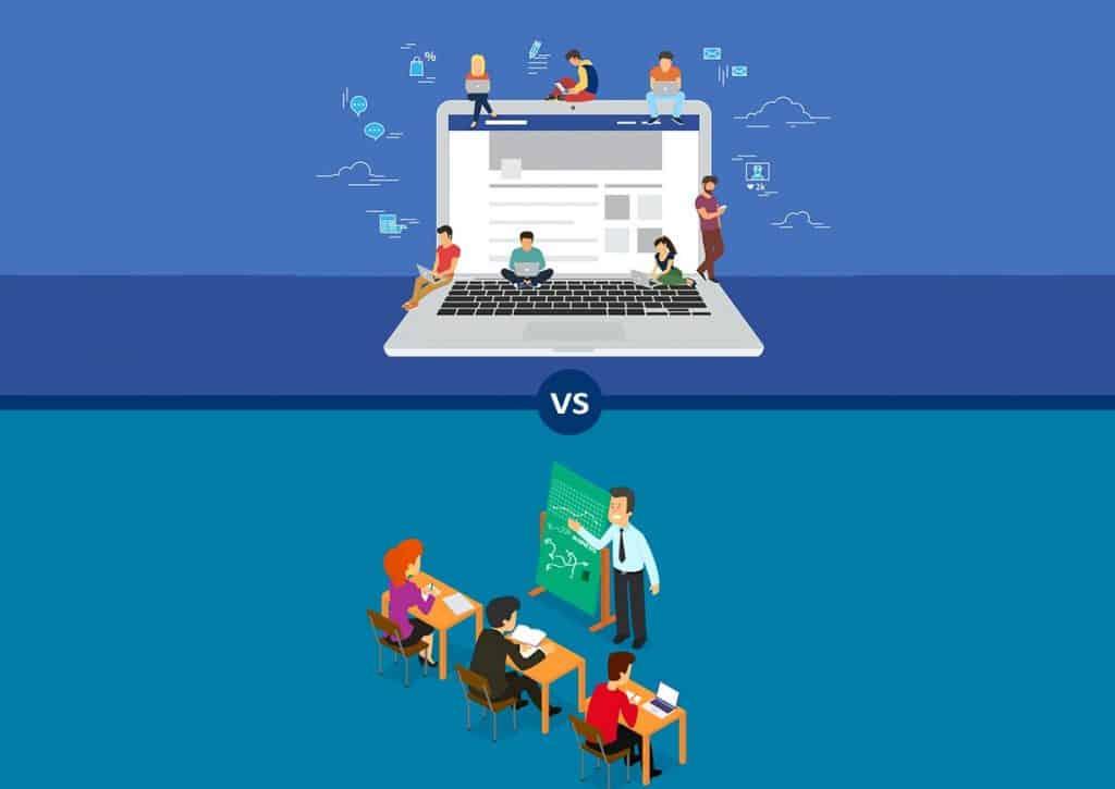 Online Learning vs Classroom Learning | Mintbook Online Learning vs Classroom Learning | Mintbook
